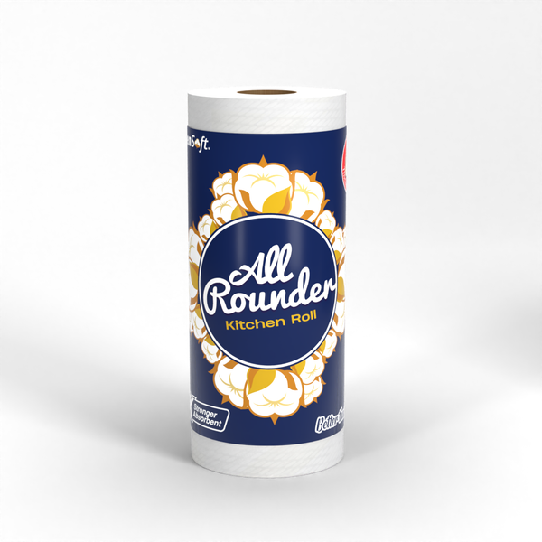 Large Kitchen Roll – All Rounder – Large (Twin Pack) – SateenSoft