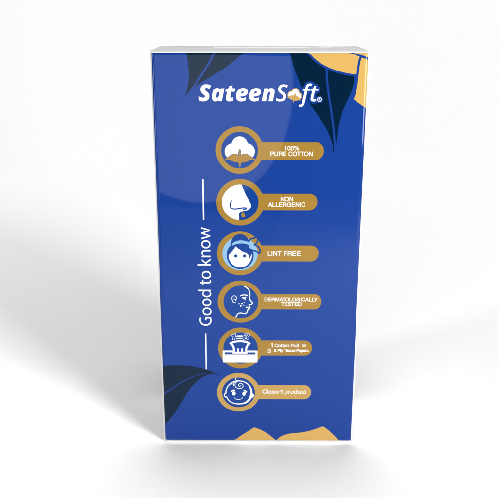 Pocket Tissues - Pocket Pack (Blue) – Ultra-Soft, Absorbent & Travel ...