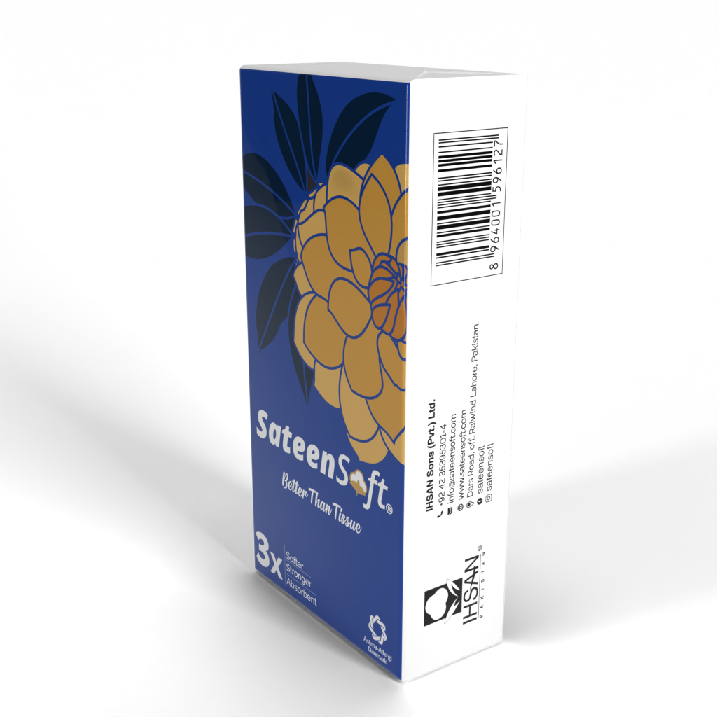 Pocket Tissues - Pocket Pack (Blue) – Ultra-Soft, Absorbent & Travel ...